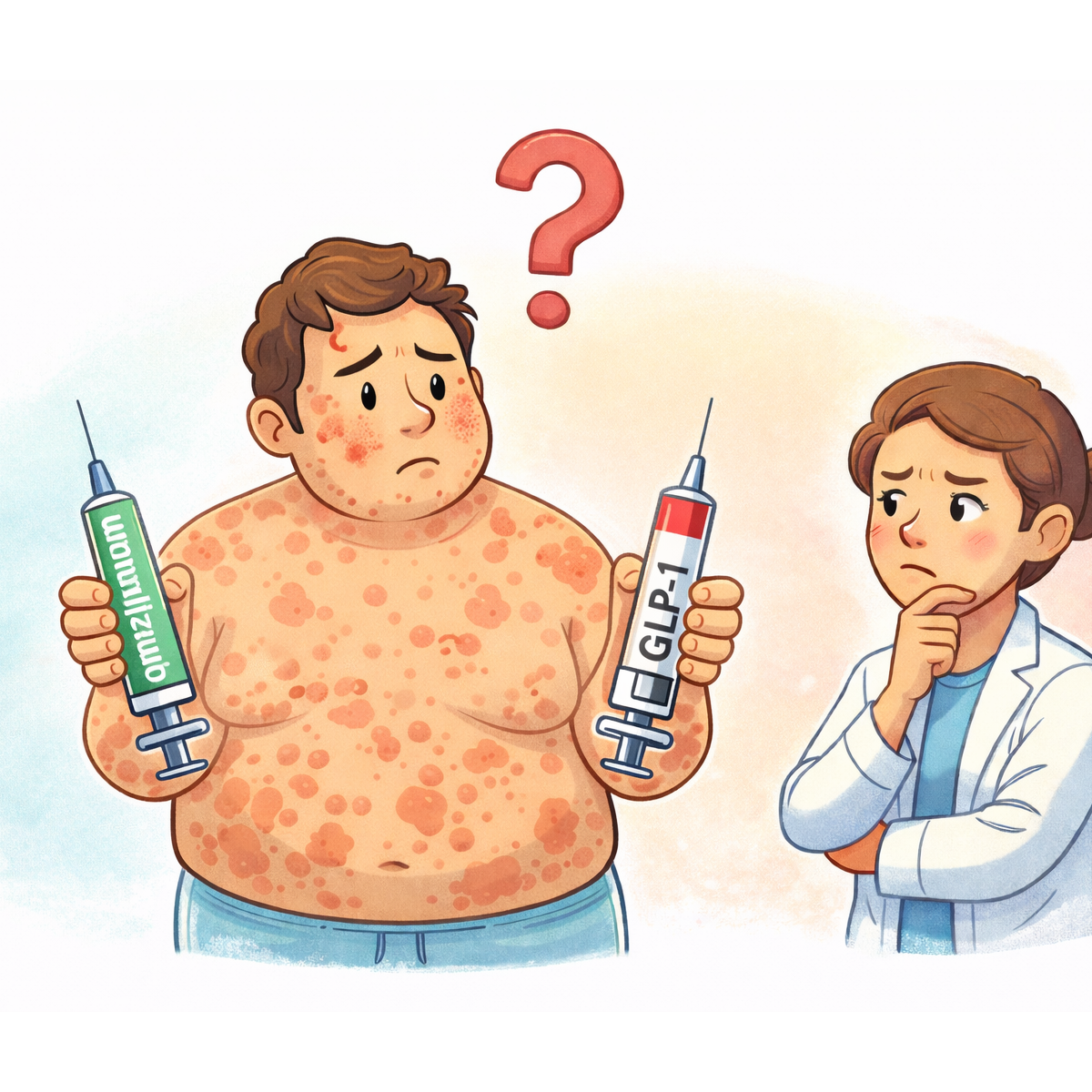 Urticaire chronique spontanée : et si les analogues du GLP-1 apaisaient ...